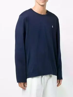 Polo Ralph Lauren Logo-embroidered T-shirt - Blue
