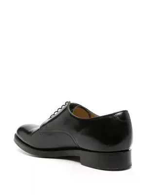 FURSAC Brushed Leather Derby Shoes - Black