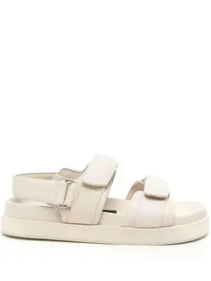 Senso Zina Leather Touch-strap Sandals - Neutrals