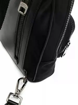 Dolce & Gabbana Logo-lettering Cross Body Backpack - Black