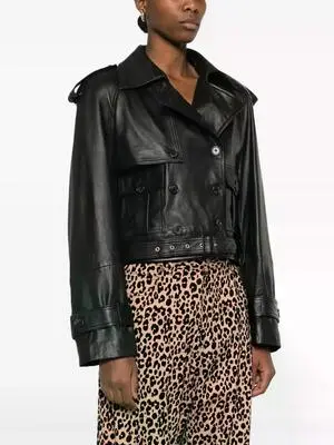 Giuseppe Di Morabito Leather Biker Jacket