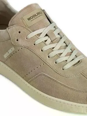 Woolrich Suede Lace-up Sneakers - Neutrals