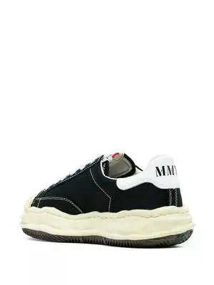Mihara Yasuhiro Canvas Sneakers With Signature Og Sole - Black