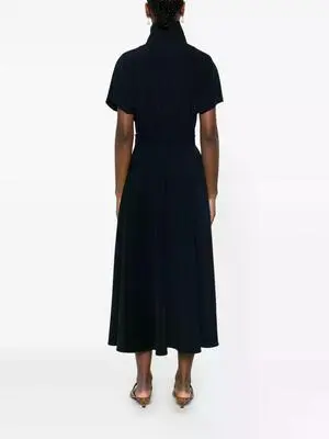 Akris Short-sleeve Midi Dress