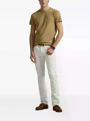 Polo Ralph Lauren Polo Pony-embroidered T-shirt - Neutrals