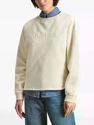 Woolrich Embroidered Logo Crew Neck Sweatshirt