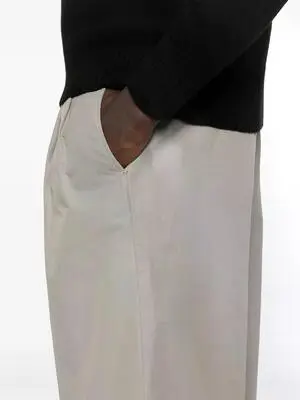 AMI Paris Pleated Detail Shorts