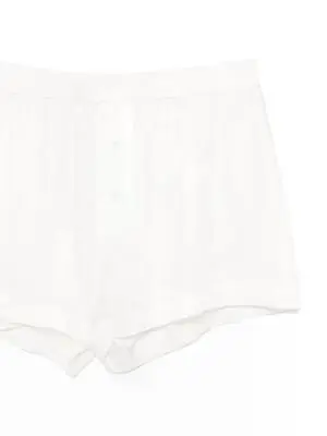 Kiki De Montparnasse Handcuff Jacquard Boxer Shorts - Neutrals