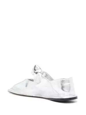 Hereu Ballerina Shoes - Silver