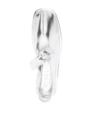 Hereu Ballerina Shoes - Silver