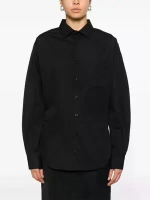 BETTTER Asymmetric Poplin Shirt