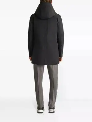Fusalp Gezi Raincoat With Down-feather Filling And Hood - Black