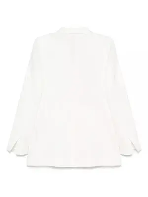 Lorena Antoniazzi Herrington Pattern Double-breasted Blazer