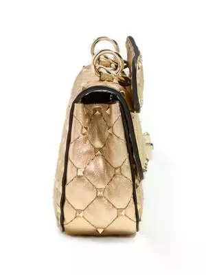 Valentino Garavani Rockstud Spike Small Laminated Nappa Bag