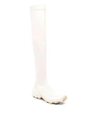 MM6 MAISON MARGIELA X SALOMON Thigh-high Chunky Rubber Sole Boots - Neutrals