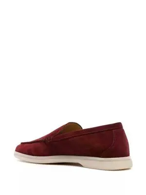 SCAROSSO Ludovica Flat Loafers - Red