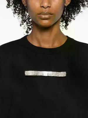 LOULOU Bow Embellished Sweatshirt