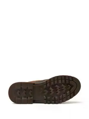 SCAROSSO Lace-up Suede Boots