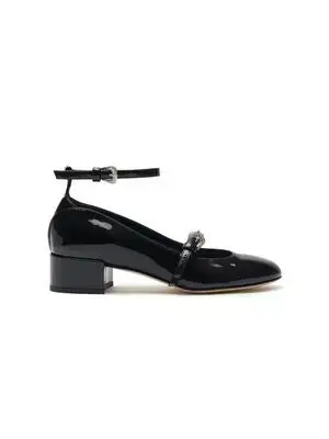 SCAROSSO 35mm June Patent Leather Pumps
