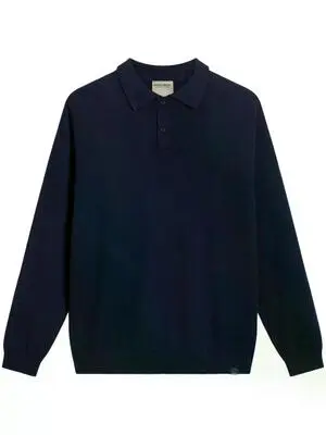 Woolrich Polo Collar Cashmere Sweater - Blue