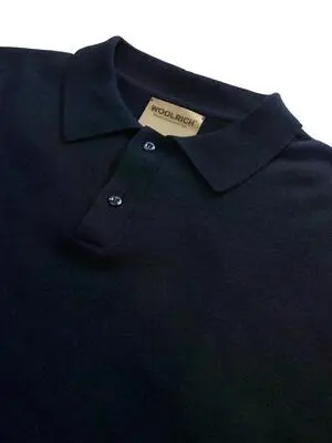 Woolrich Polo Collar Cashmere Sweater - Blue
