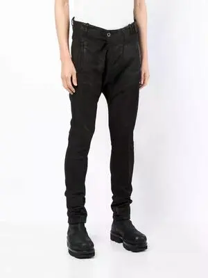 Boris Bidjan Saberi High-waisted Tapered Trousers