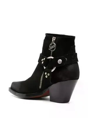 SONORA Calf Suede Cowboy Boots