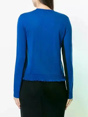 Cashmere In Love Cropped Striped Cardigan