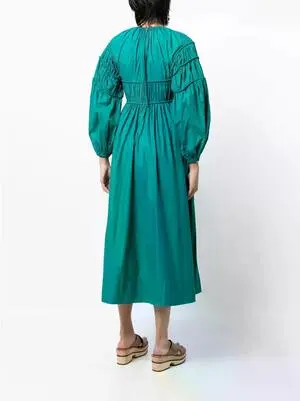 Ulla Johnson Viviana Smocked Dress