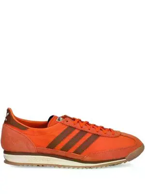 Adidas Logo-patch Leather Sneakers