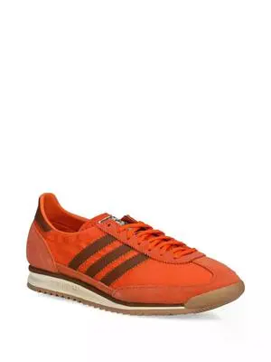 Adidas Logo-patch Leather Sneakers