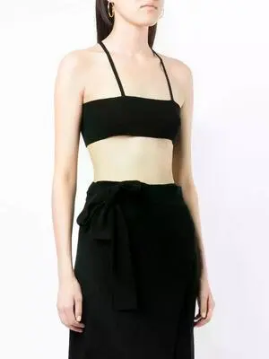 Cashmere In Love Babett Cashmere Bralette - Black