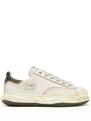 Mihara Yasuhiro Blakey Og Sole Leather Sneakers - White