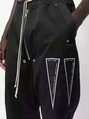 Rick Owens Drop-crotch Trousers