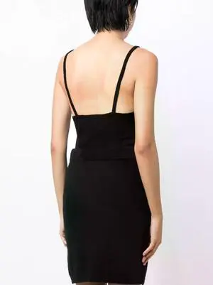 Cashmere In Love Amaya Knitted Tank Top - Black