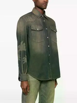 Palm Angels Palm-print Shirt
