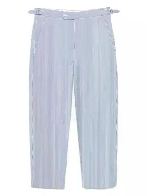 BODE Striped Trousers - Blue