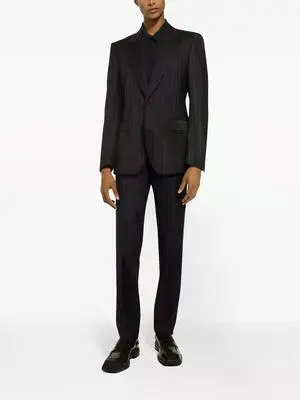 Dolce & Gabbana Striped Single-breasted Blazer