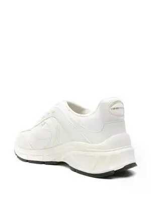 Emporio Armani Rubberised Logo Sneakers