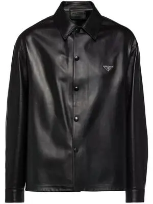 Prada Leather Shirt