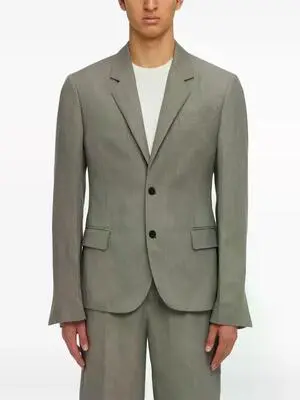 FERRAGAMO Tailored Linen-blend Blazer
