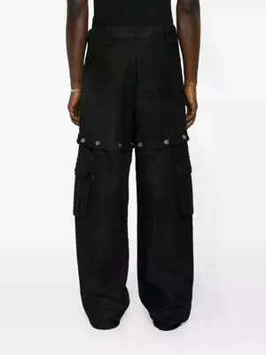Off-White 90s Logo Straight-leg Cargo Trousers