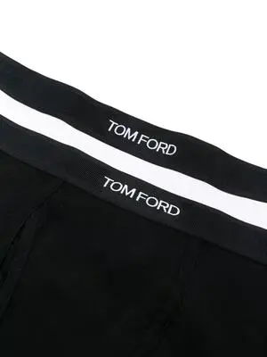 TOM FORD Logo-tape Detail Boxers - Black
