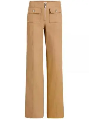 Cinq À Sept Azure Wide-leg Trousers - Neutrals