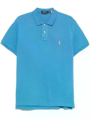 Polo Ralph Lauren Embroidered Polo Shirt - Blue