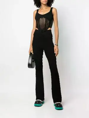AMBUSH Monogram Jacquard Flared Trousers