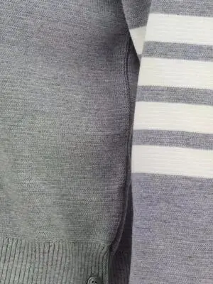 Thom Browne 4-bar Milano Stitch Jumper - Grey
