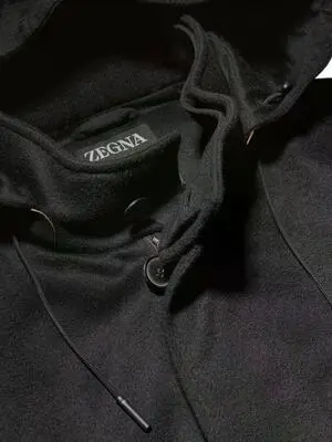 Zegna Elements Cima Oasi Cashmere Over Jacket - Black