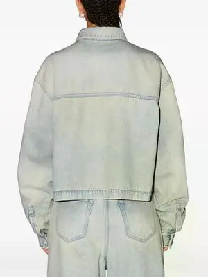 AMBUSH Logo-appliqué Denim Jacket