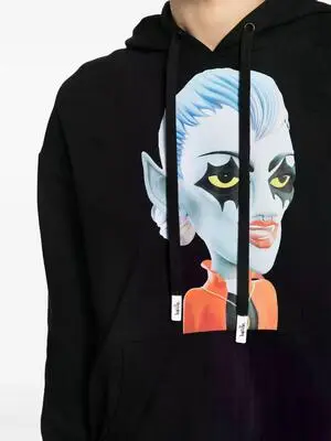 HACULLA. Matilda Print Cotton Hoodie